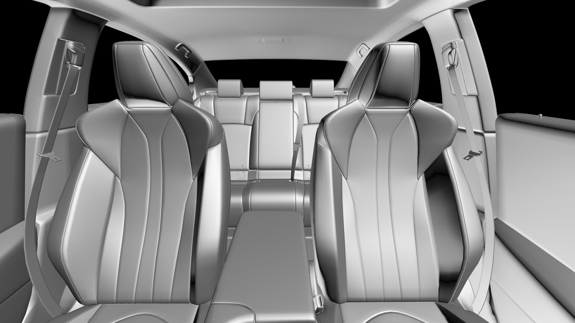 Lexus Car Interior 3D Model - TurboSquid 1391536