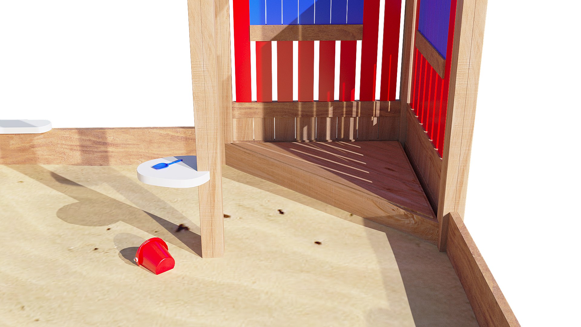 Sandbox sand box 3D - TurboSquid 1710651