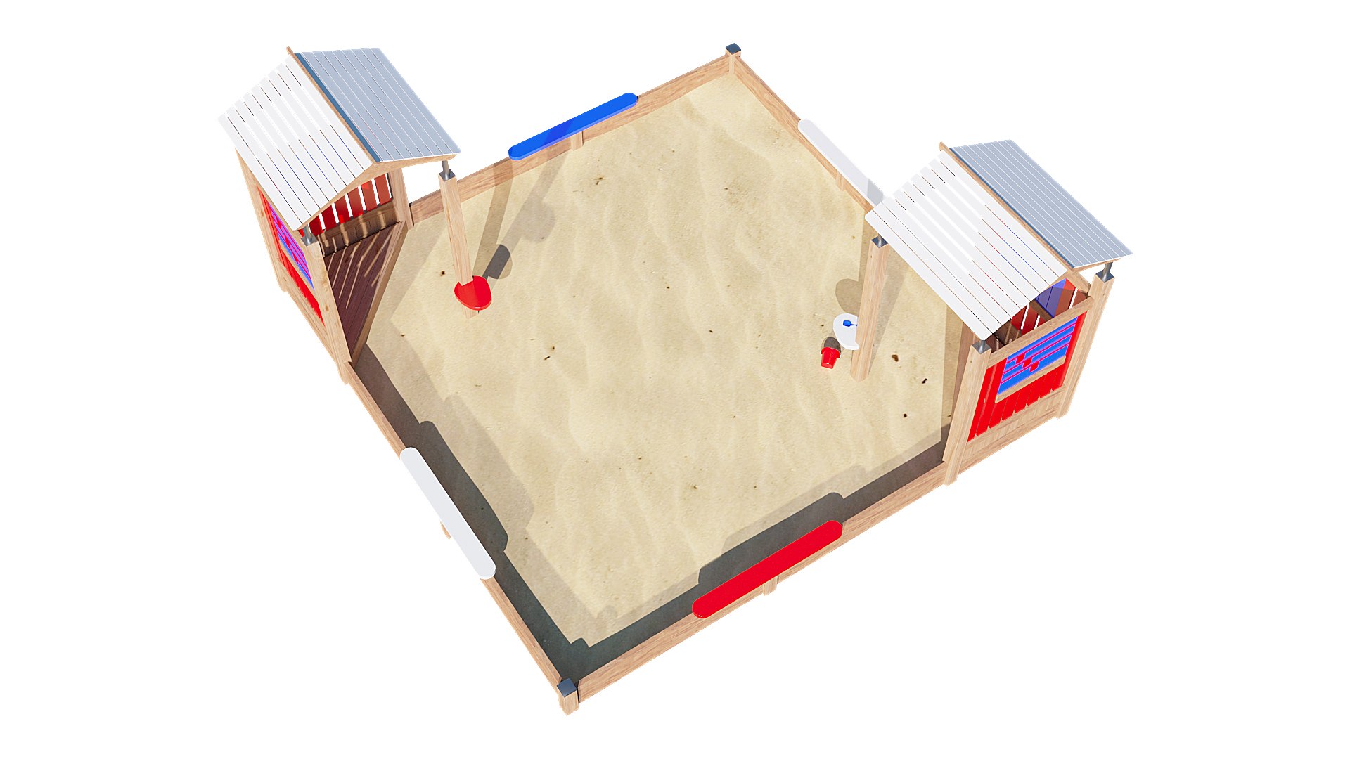 Sandbox sand box 3D - TurboSquid 1710651