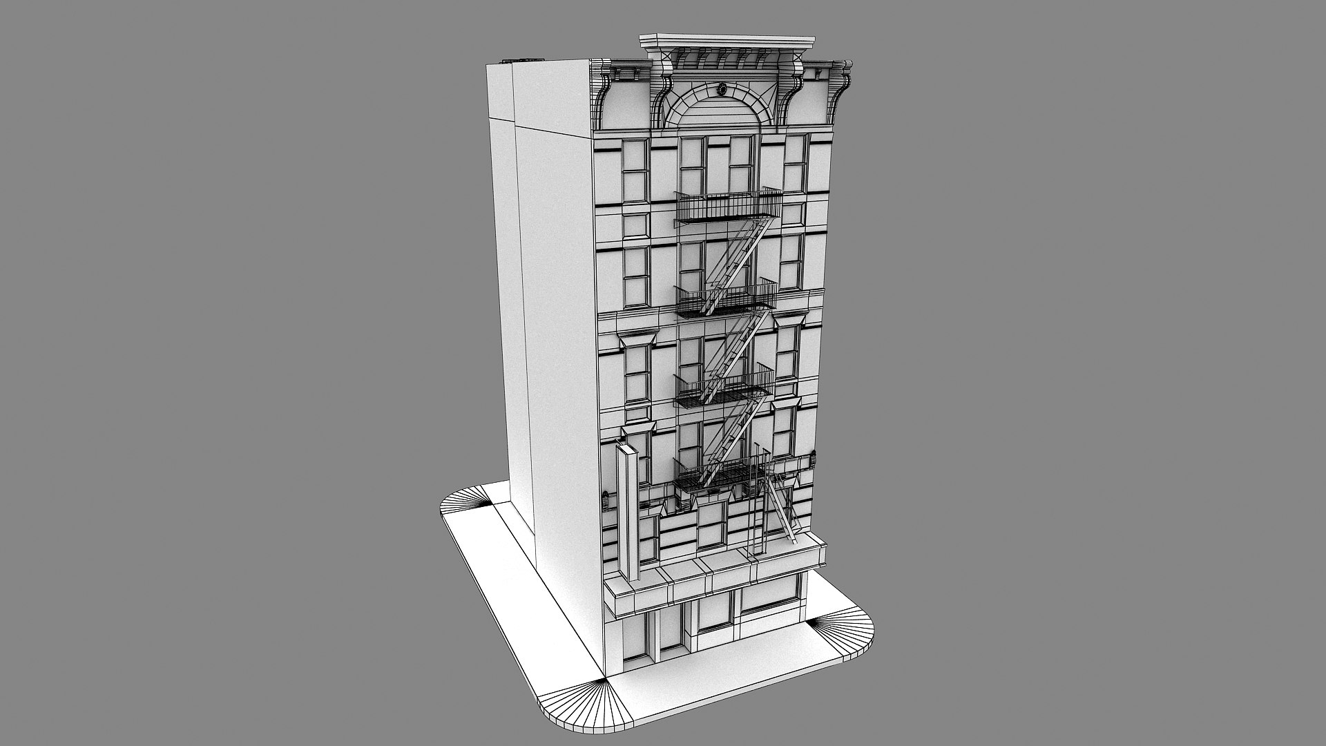 NYC New York Chinatown City Building 02 3D model - TurboSquid 1900910