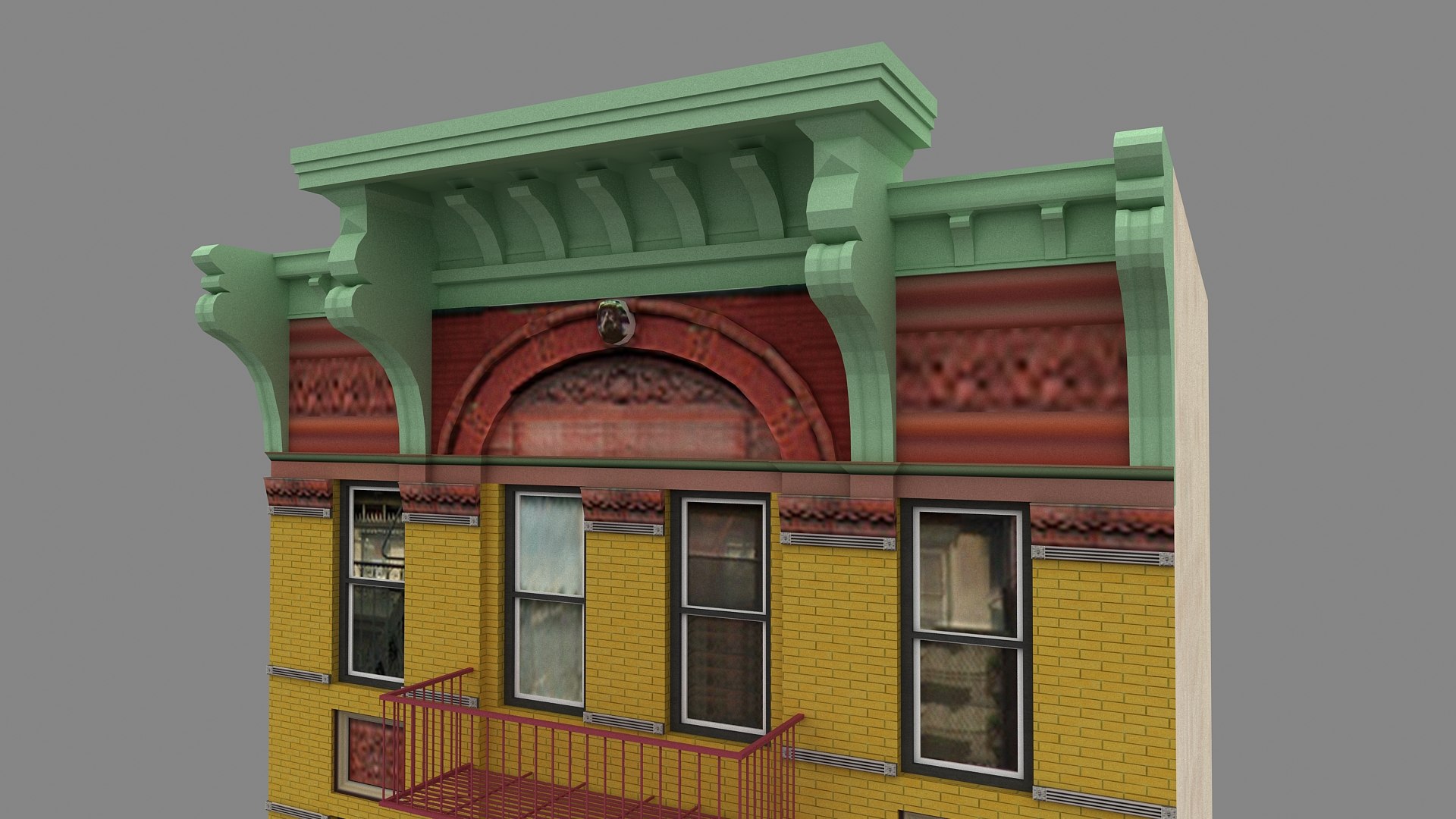 NYC New York Chinatown City Building 02 3D Model - TurboSquid 1900910
