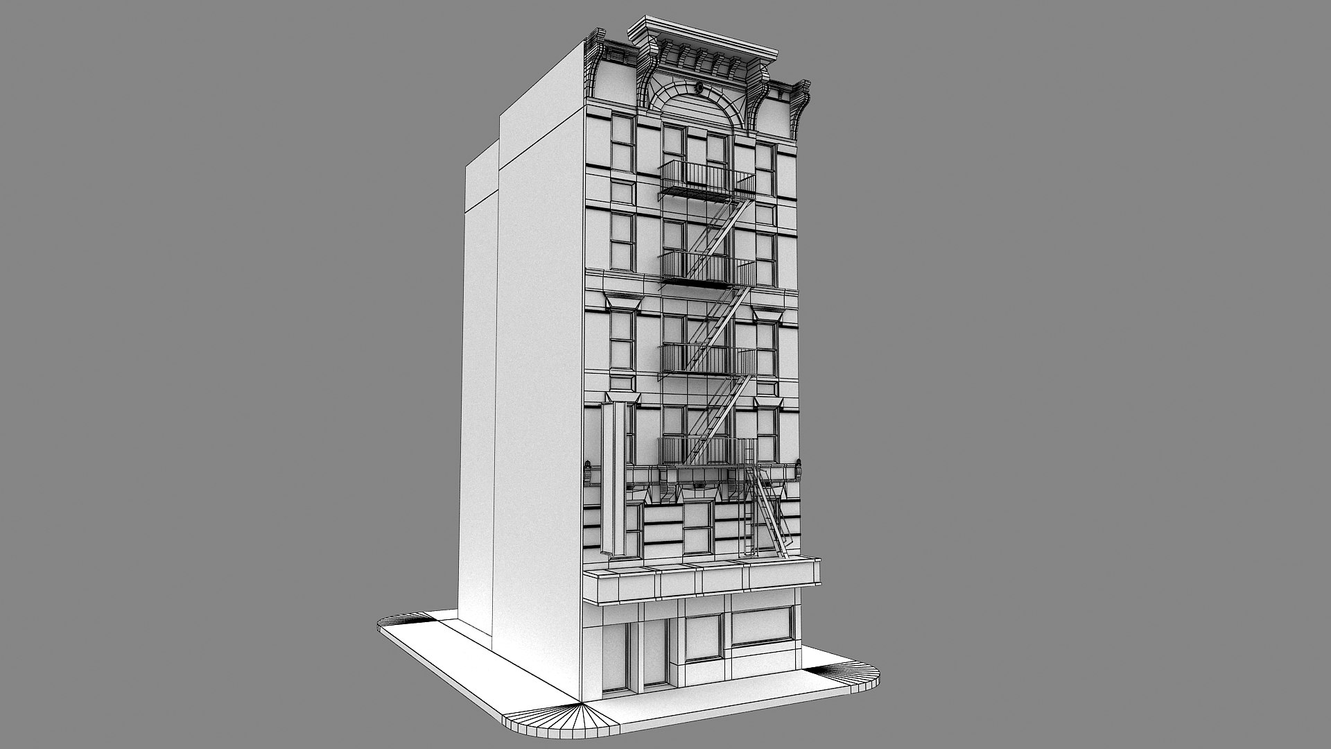 NYC New York Chinatown City Building 02 3D Model - TurboSquid 1900910