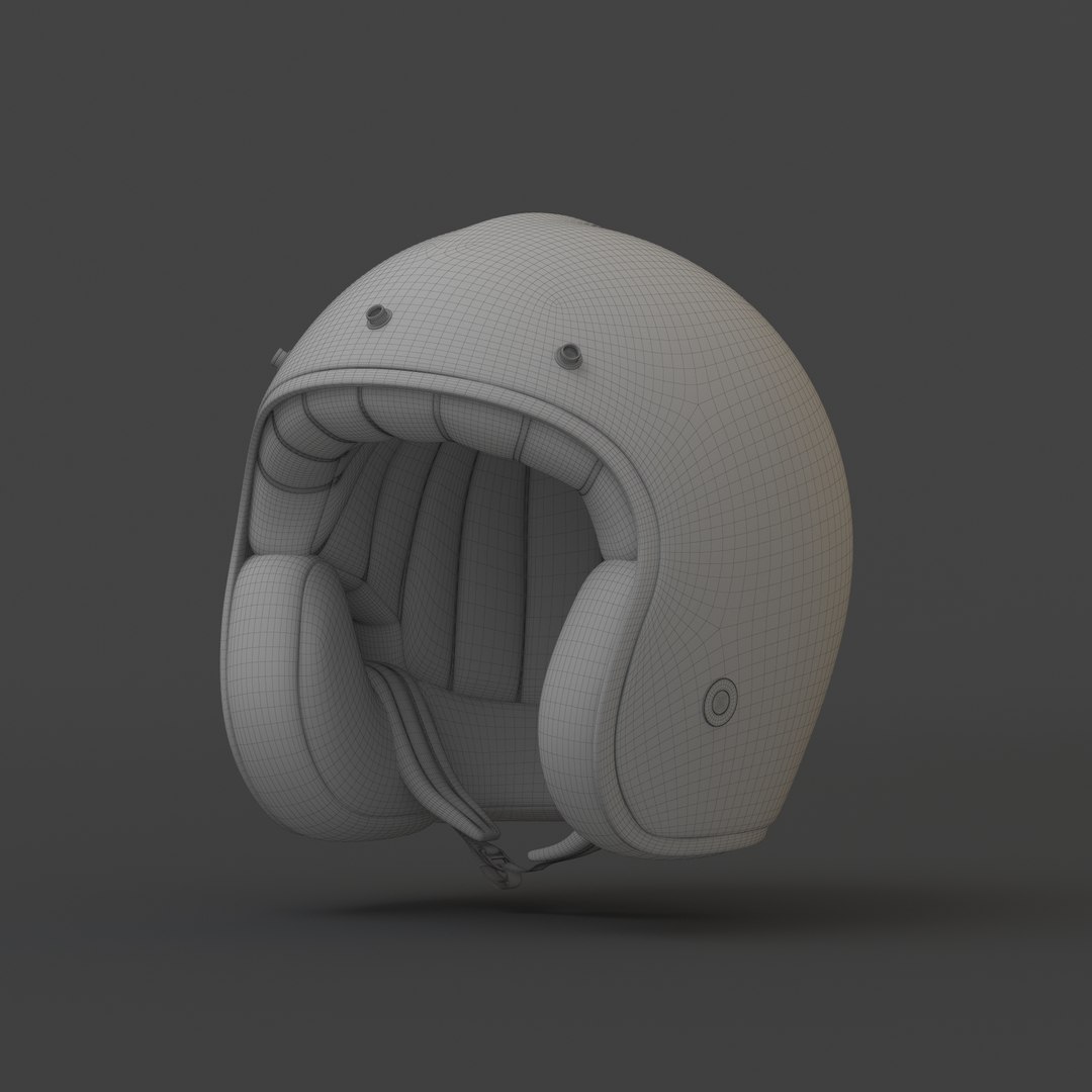 Motorcycle helmet 3D model - TurboSquid 1202590