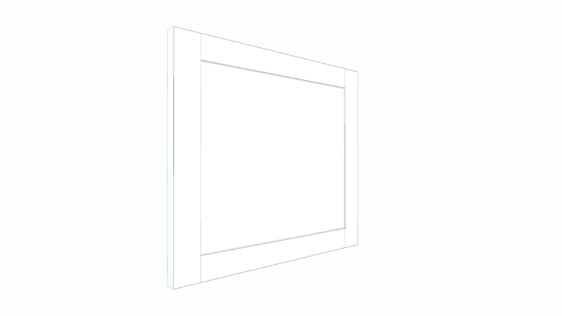 3D Wooden Window Model - TurboSquid 2332443