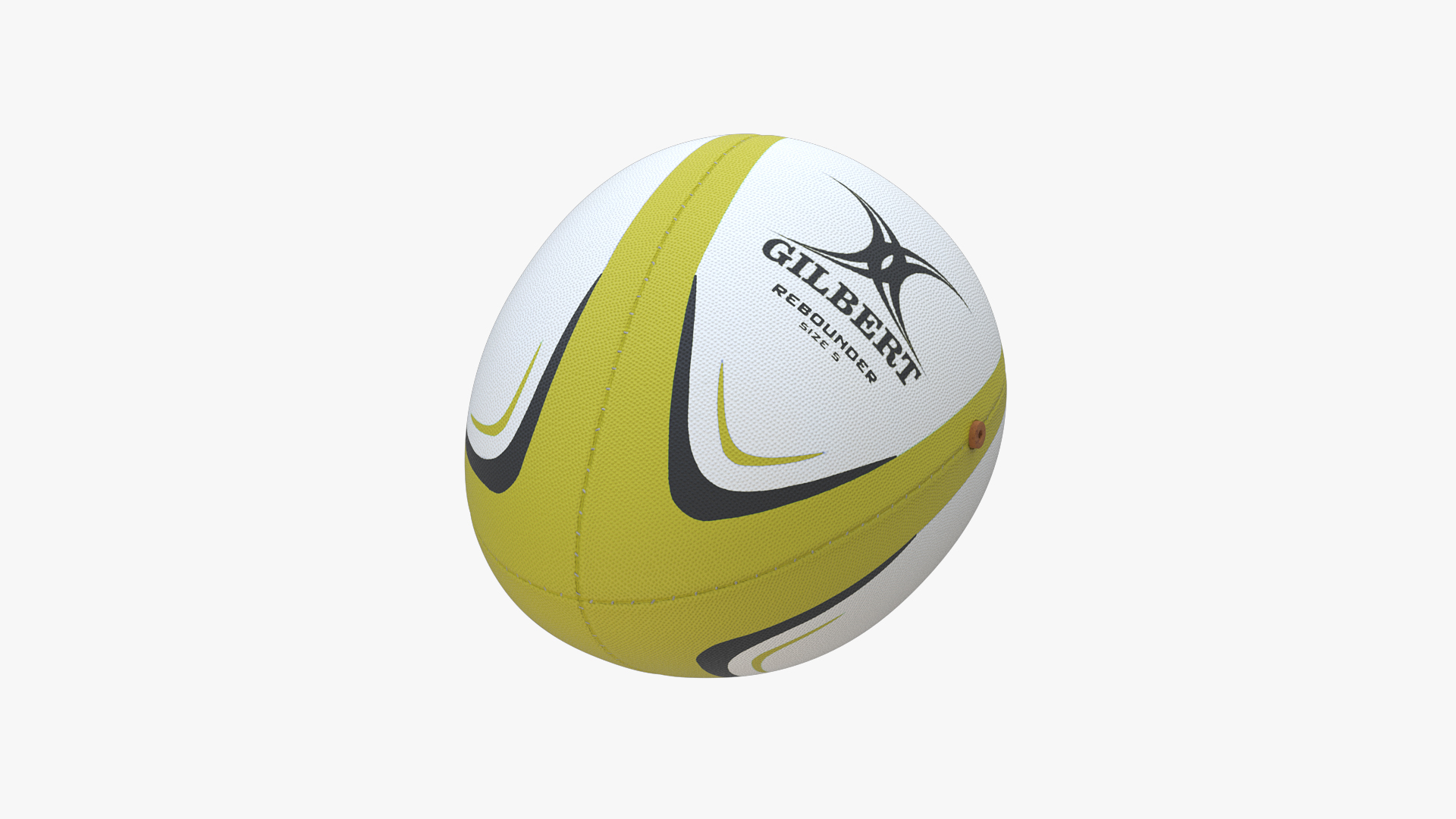 Rugby Bounce Back Ball Yellow 3D - TurboSquid 2300559