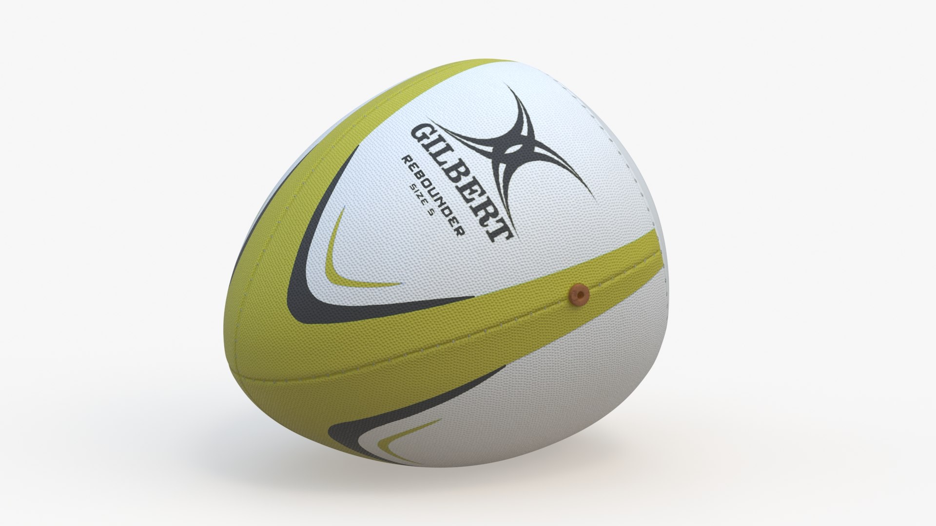Rugby Bounce Back Ball Yellow 3D - TurboSquid 2300559