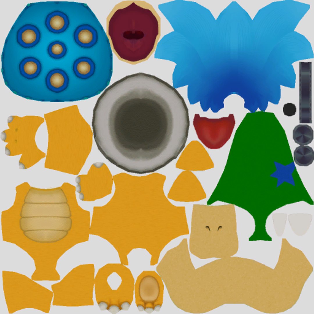 Larry Koopa Mario Kart 3d 3ds