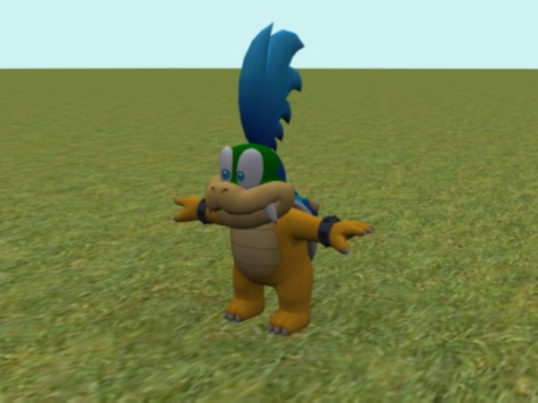 modelo 3d Larry Koopa- Mario Kart 8 - TurboSquid 1141262