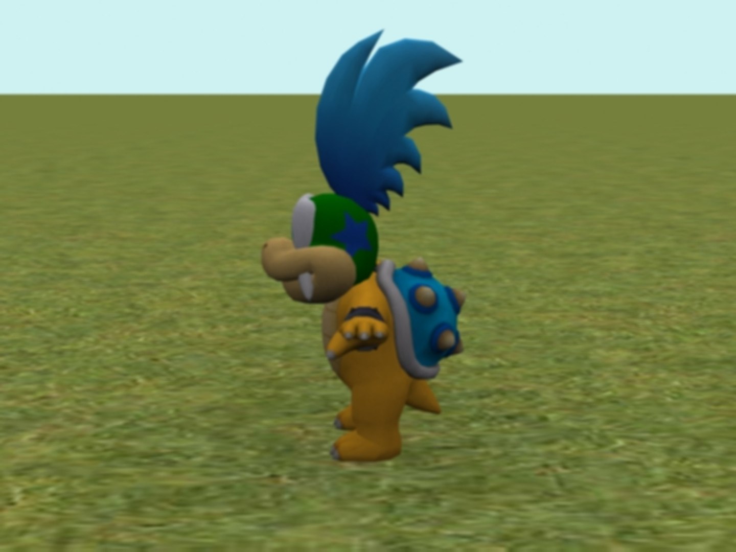 Larry Koopa Mario Kart 3d 3ds
