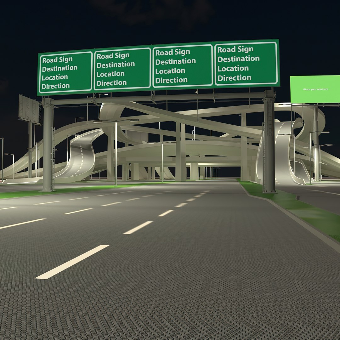 3D Interchange - TurboSquid 2184199