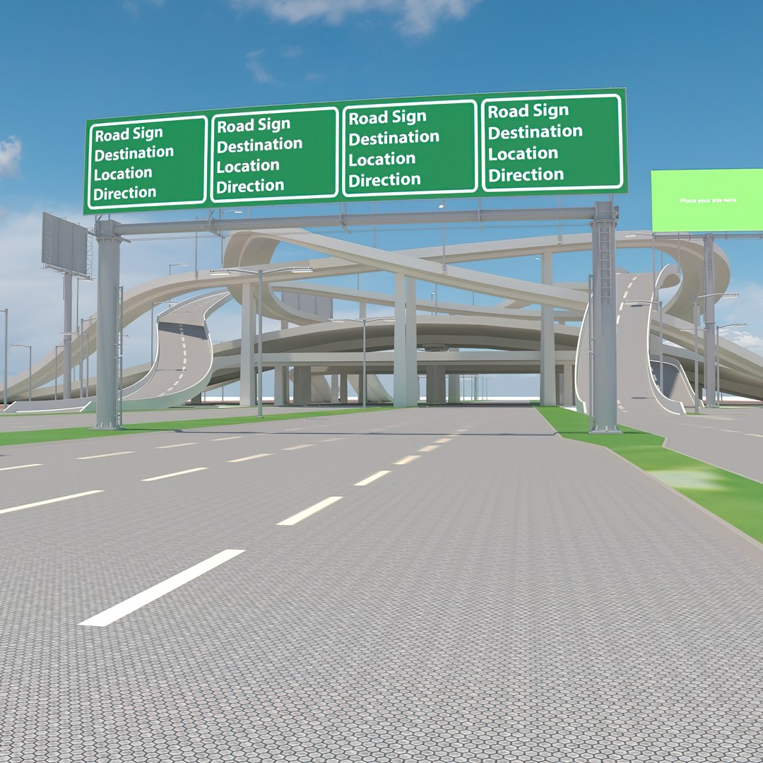 3D Interchange - TurboSquid 2184199