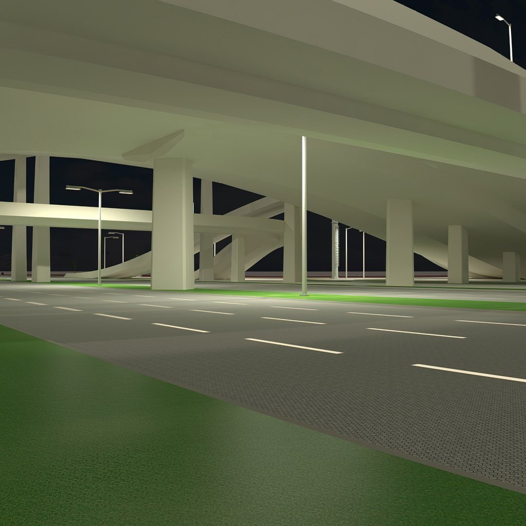 3D Interchange - TurboSquid 2184199