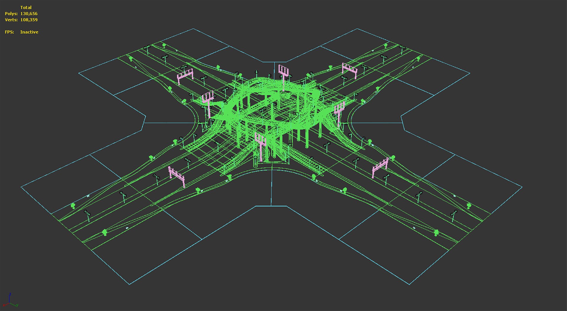 3D Interchange - TurboSquid 2184199