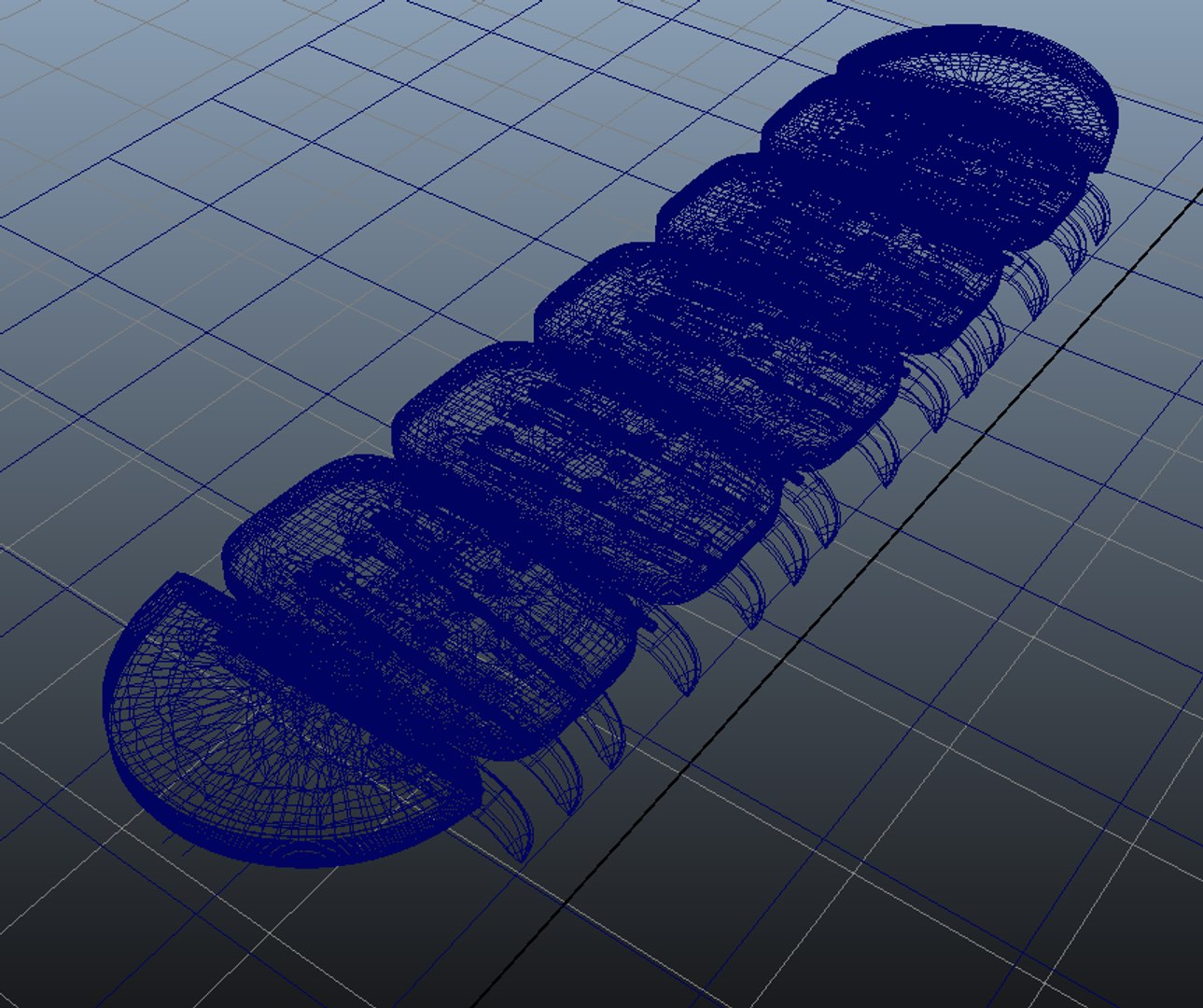 3D Centipede Robot Centripedes - TurboSquid 1480430