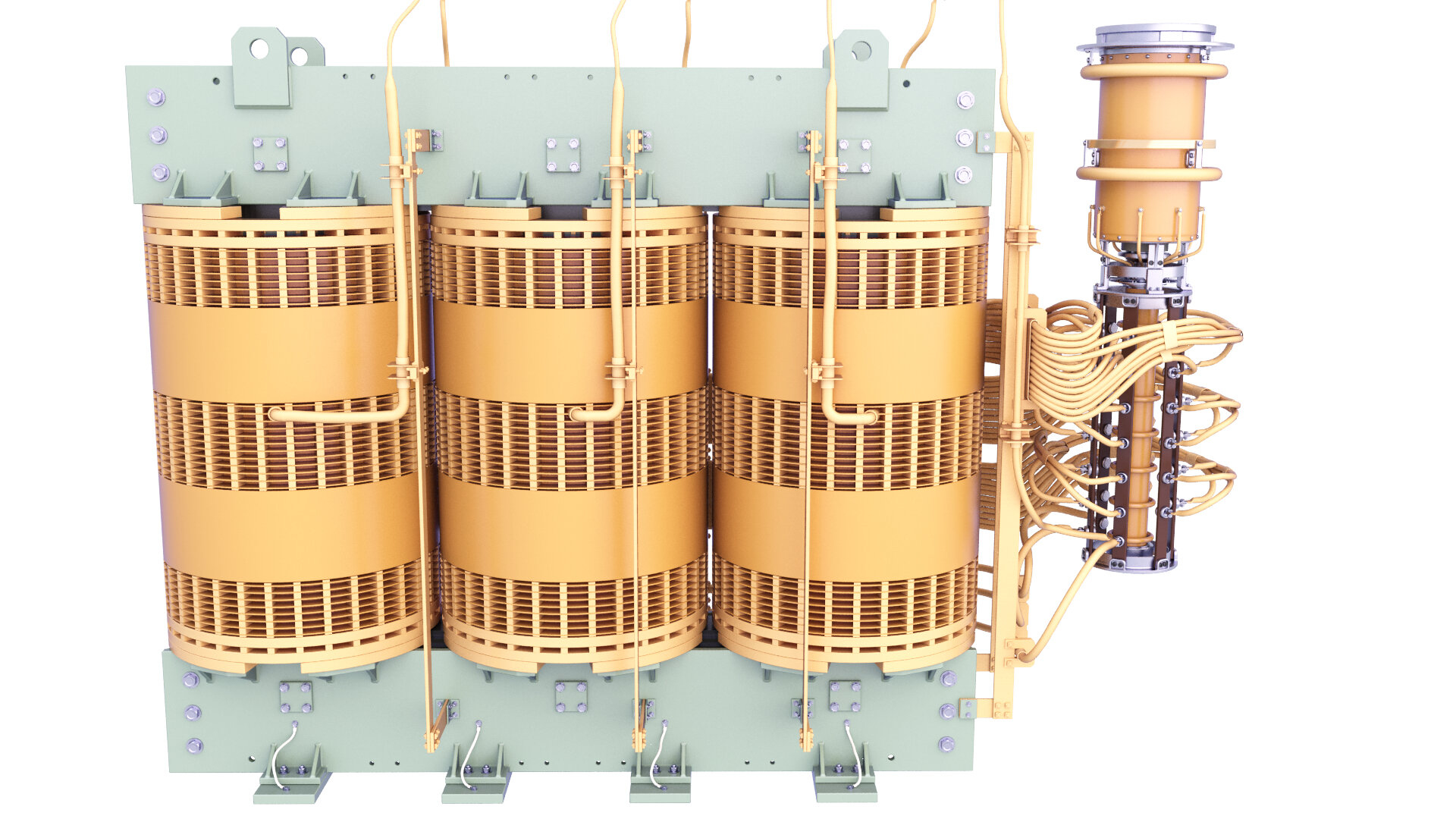 Oil Immersed Transformer Core Coil Windings 70 3D - TurboSquid 1742268