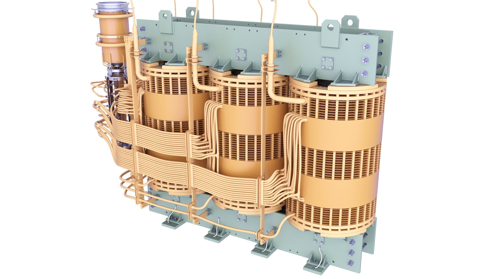 Oil Immersed Transformer Core Coil Windings 70 3D - TurboSquid 1742268