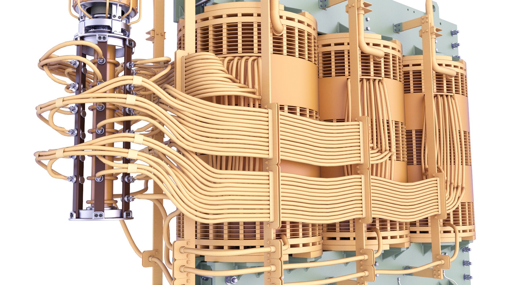 Oil Immersed Transformer Core Coil Windings 70 3D - TurboSquid 1742268