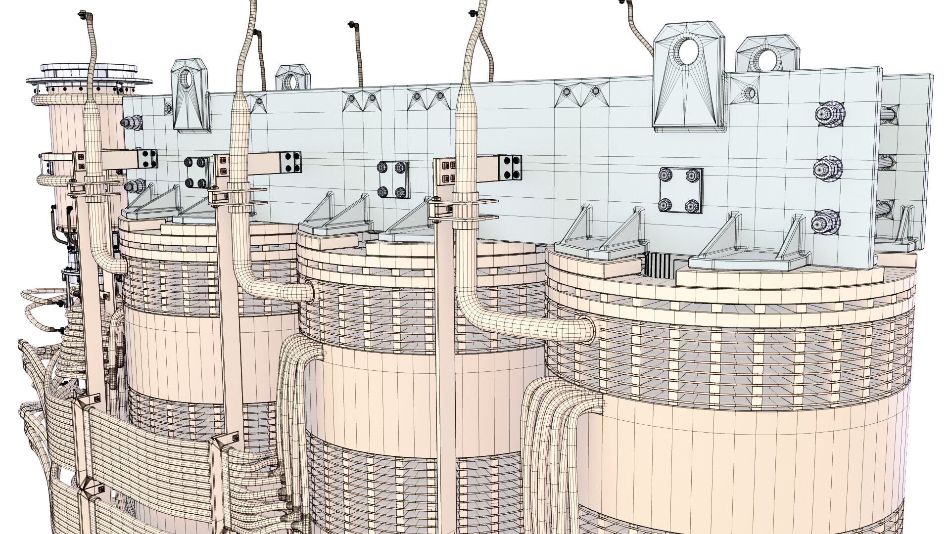 Oil Immersed Transformer Core Coil Windings 70 3D - TurboSquid 1742268