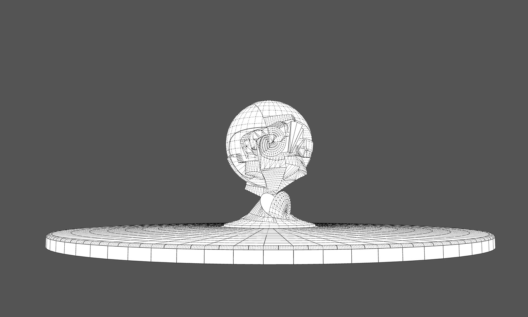 World Trade Center Koenig Sphere 3D Model - TurboSquid 2224261