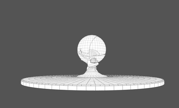modelo 3d Esfera Koenig del World Trade Center - TurboSquid 2224261