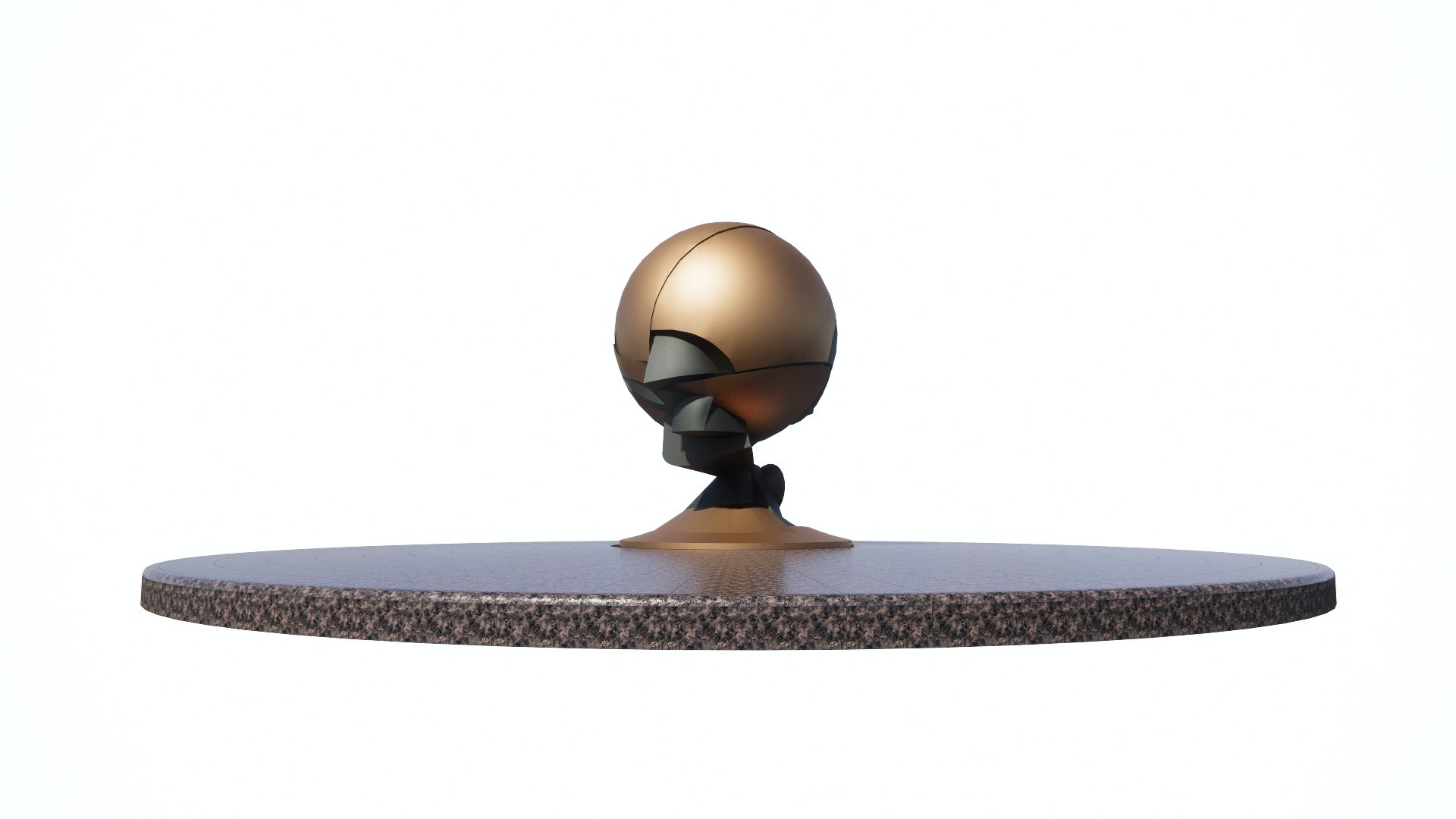 World Trade Center Koenig Sphere 3D Model - TurboSquid 2224261