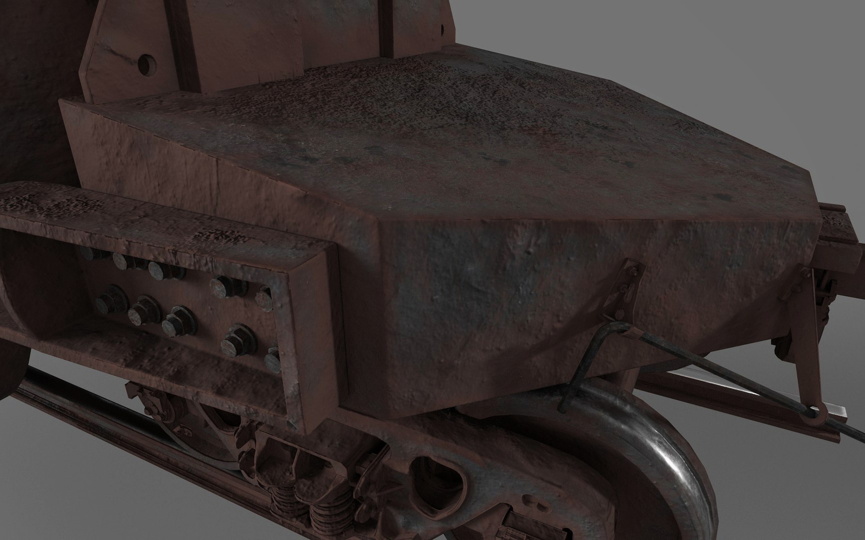 3D Model Ladle Car - TurboSquid 1723524