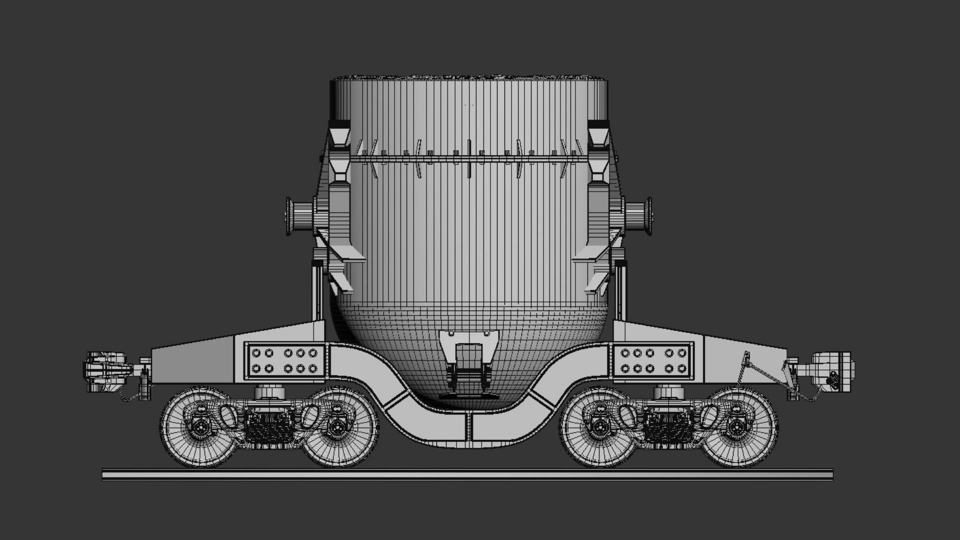 3D Model Ladle Car - TurboSquid 1723524