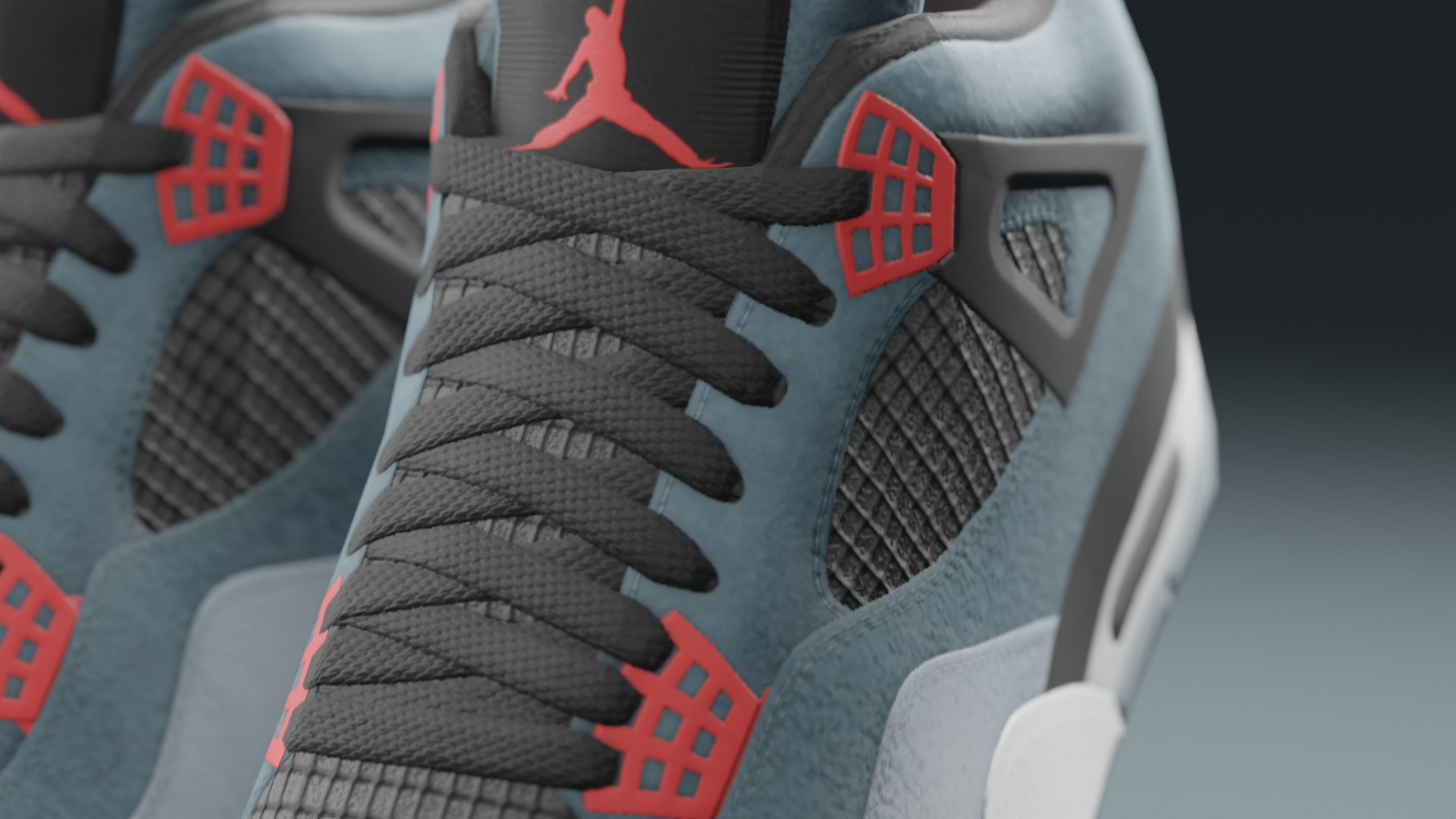 3D Air Jordan 4 Lowpoly - 01 - TurboSquid 2194569