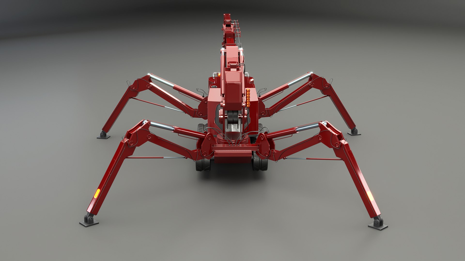 Mini Crawler - Spider Crane Model - TurboSquid 2206914