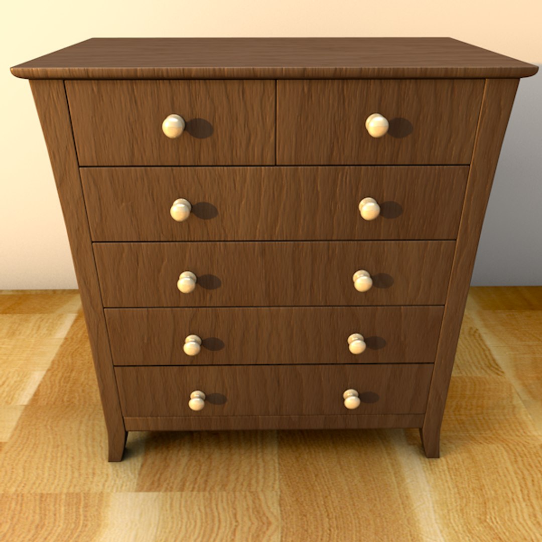 3d Realistic Vermont Drawer