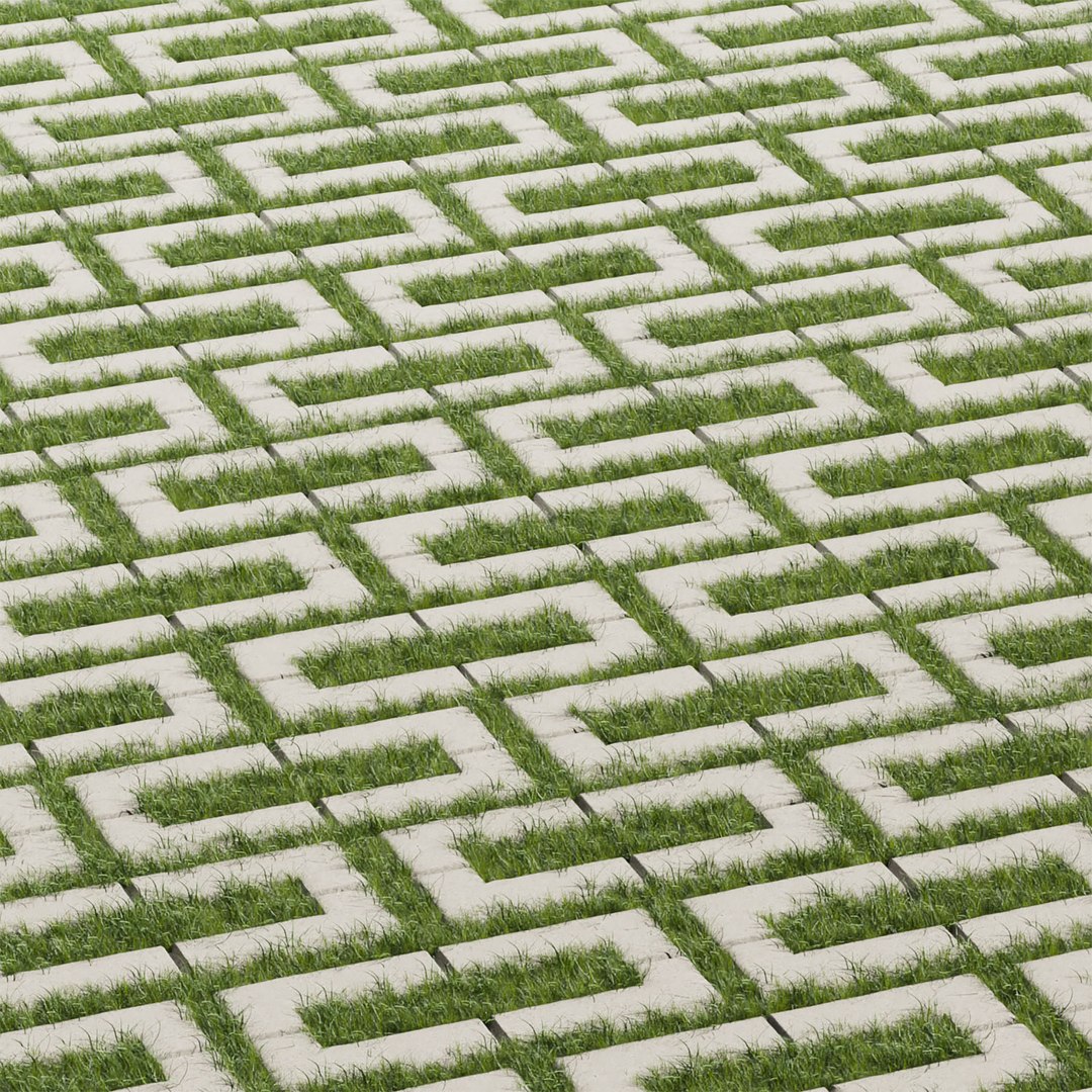 3D Collection Plant Vol 397 - Grass - Concrete - Tileable - TurboSquid 1973344