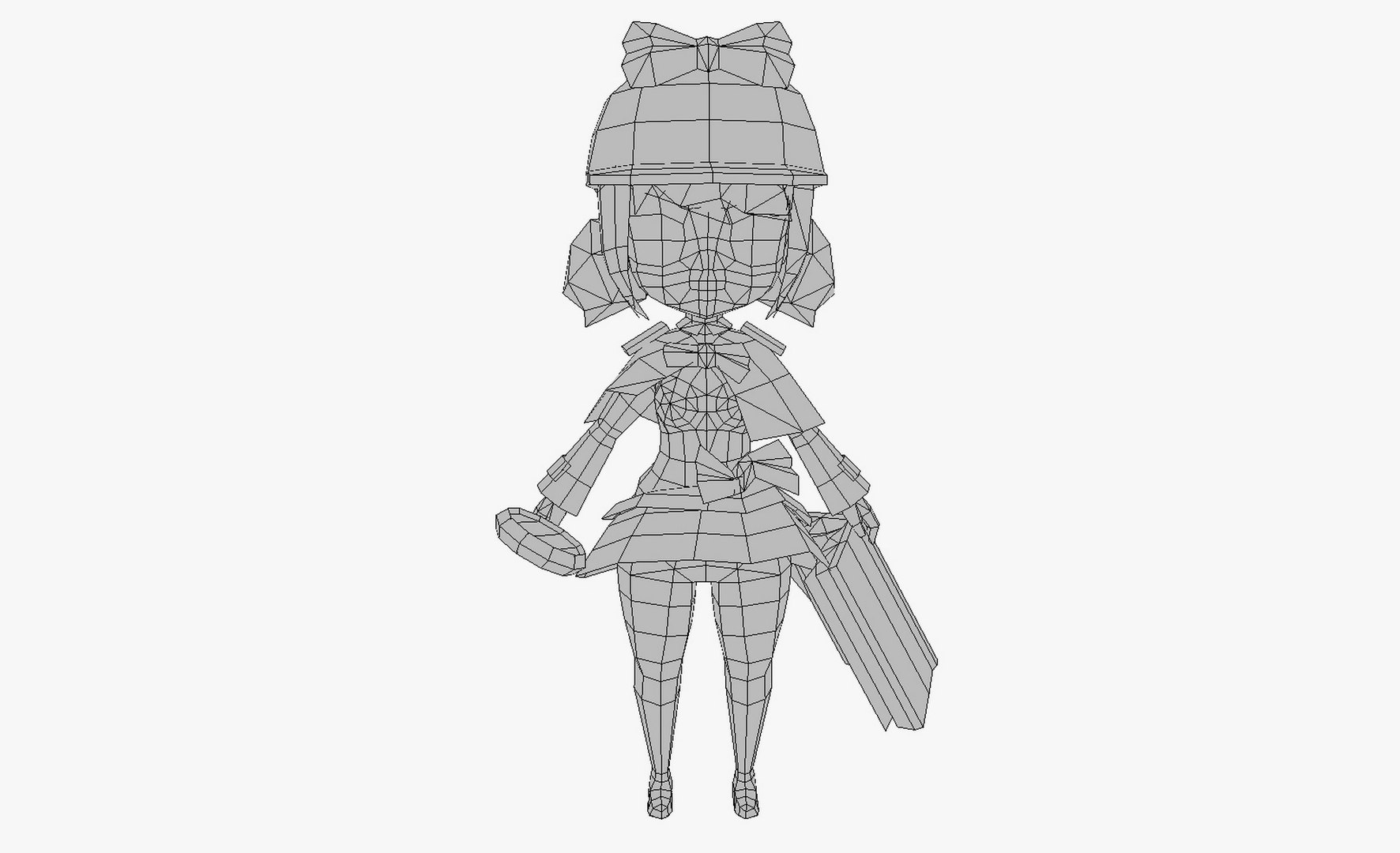 3D Casual RPG Character - 17 Meril - TurboSquid 2007795