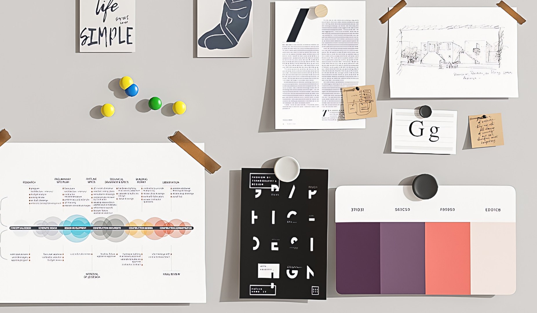 3D Model White Board Tack Board Wall Corkboard Rectangular Office Pin ...