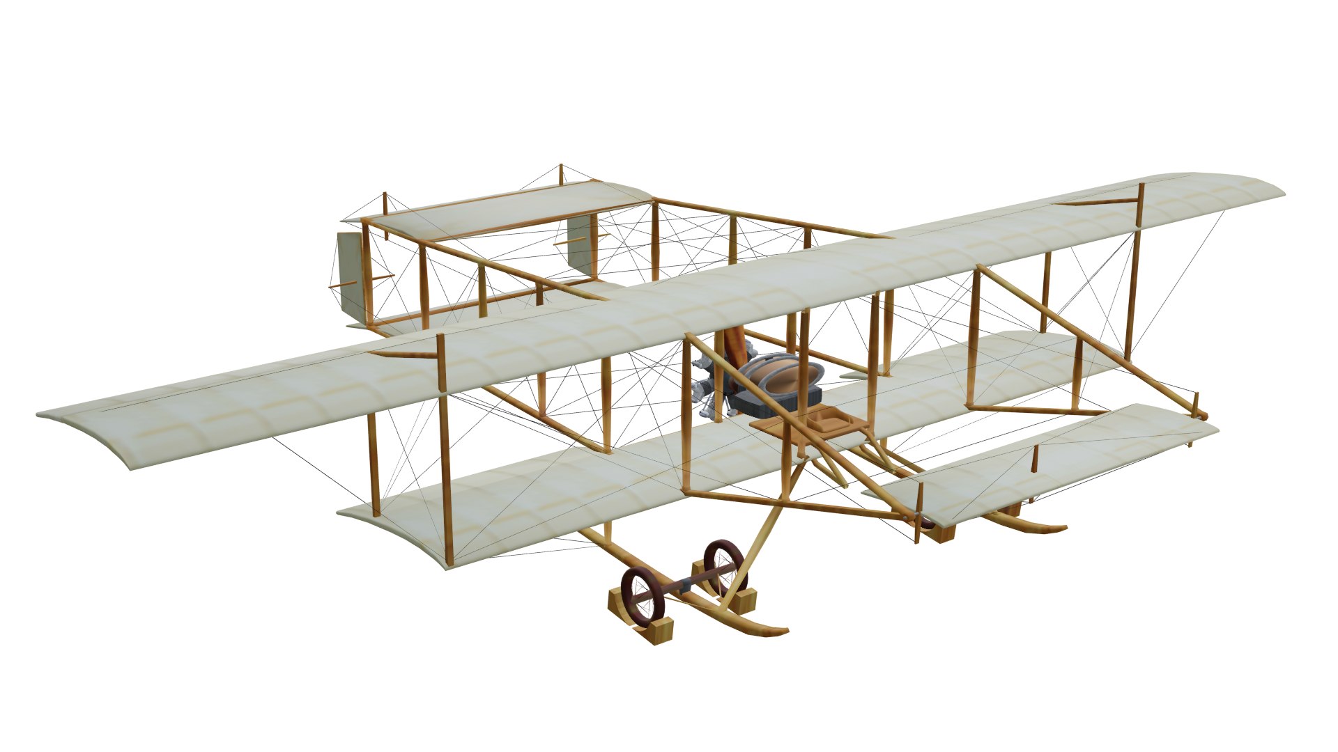 Farman IV HF 4 Model - TurboSquid 2358327