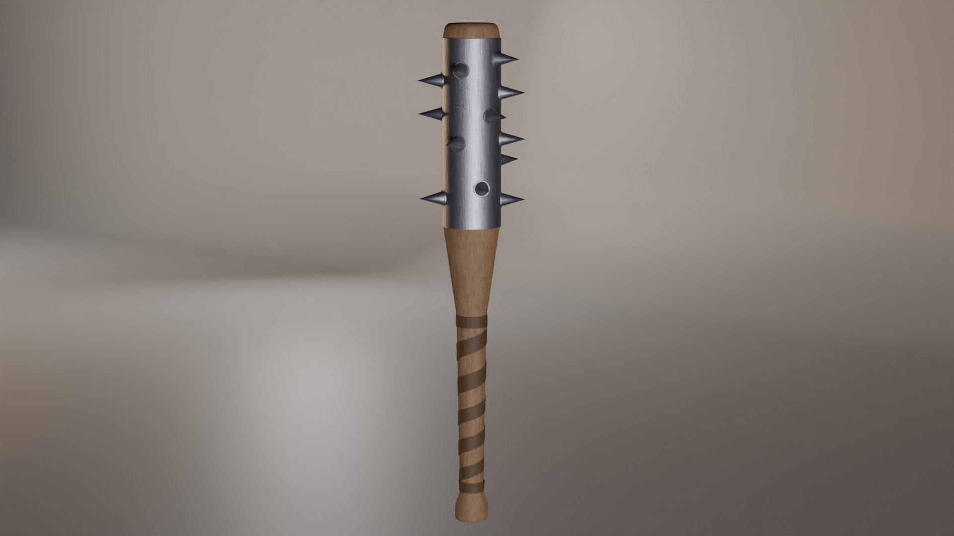 3D Spiked Club Model - TurboSquid 2044289