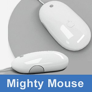 3D Apple Mighty Mouse Models - Browse & Download Formats - TurboSquid