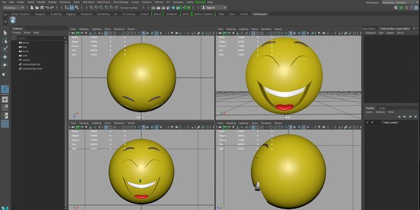 Emoji mobile modeled model - TurboSquid 1548048