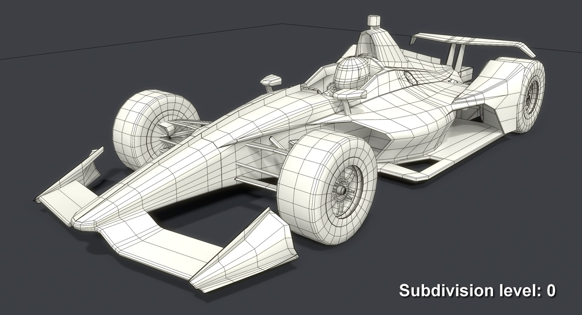 3D race car indycar season - TurboSquid 1400842