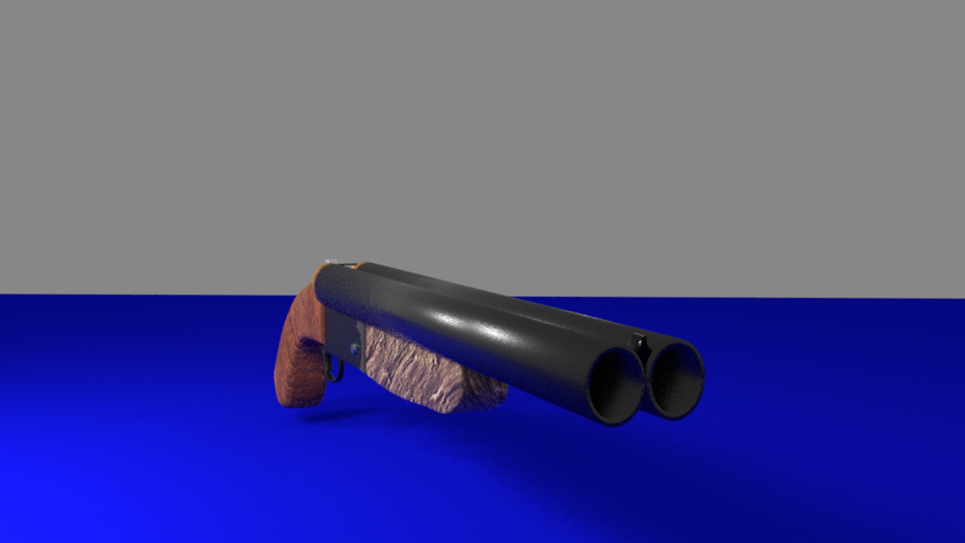 3D double barrel shotgun - TurboSquid 1203782