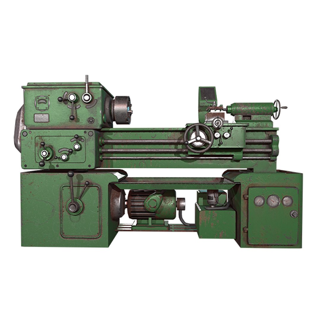 Machine Metal 3D Model - TurboSquid 1551042