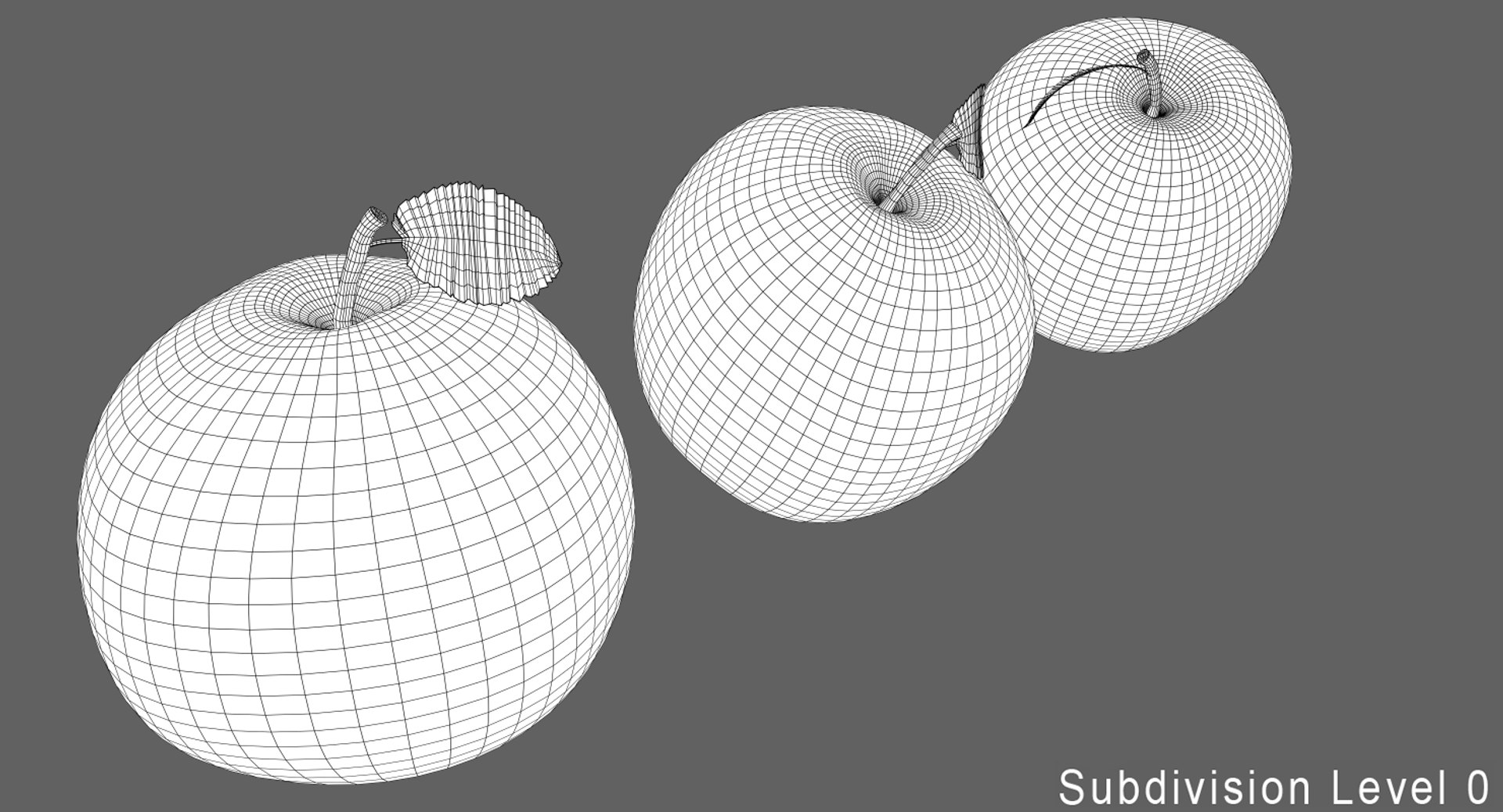 3d Model Apple