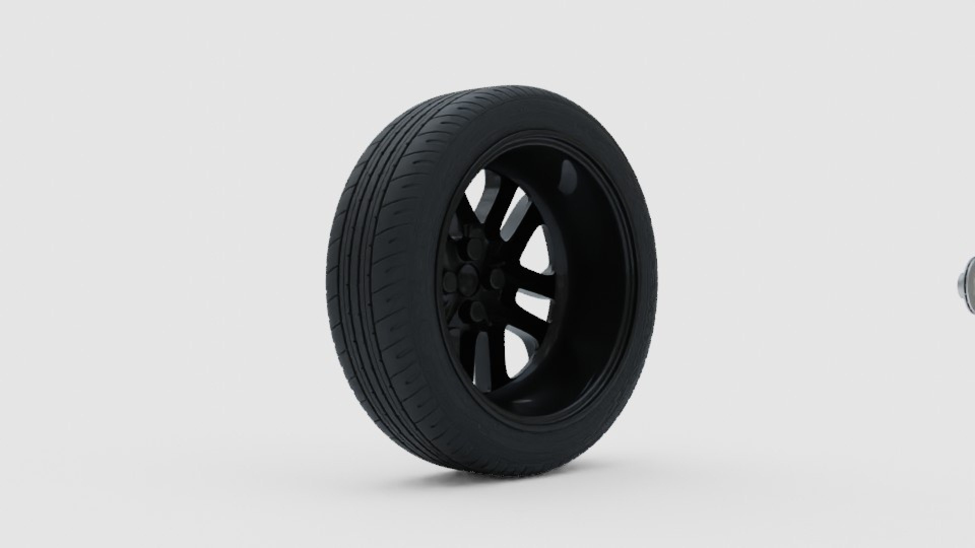 3D Mazda 2 Wheel With Rim Model - TurboSquid 2159931
