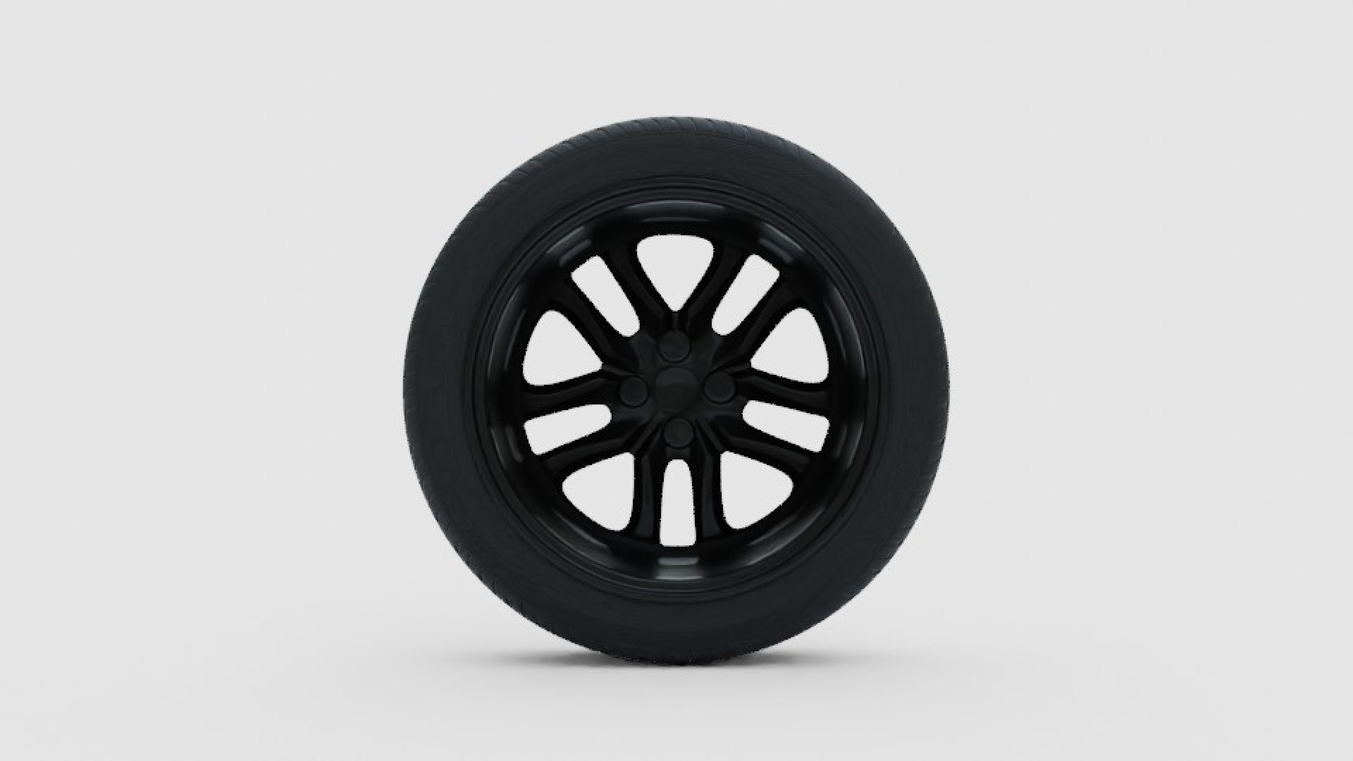 3D Mazda 2 Wheel With Rim Model - TurboSquid 2159931