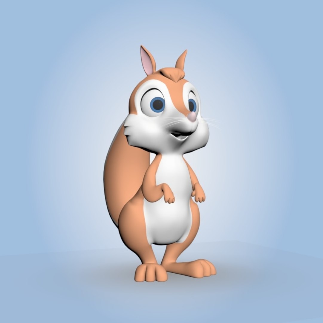 Squirrel 3D Model - TurboSquid 1833735