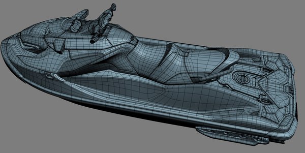 modelo 3d Sea-Doo RXT-X 300 Performance Watercraft 2019 - TurboSquid 1372312