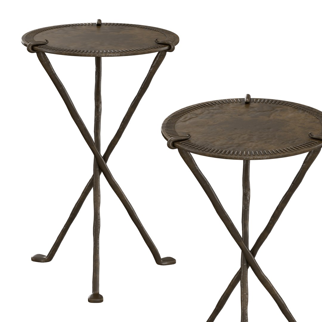 3D GUERIDON COMTESSE SIDE TABLE - TurboSquid 2154763