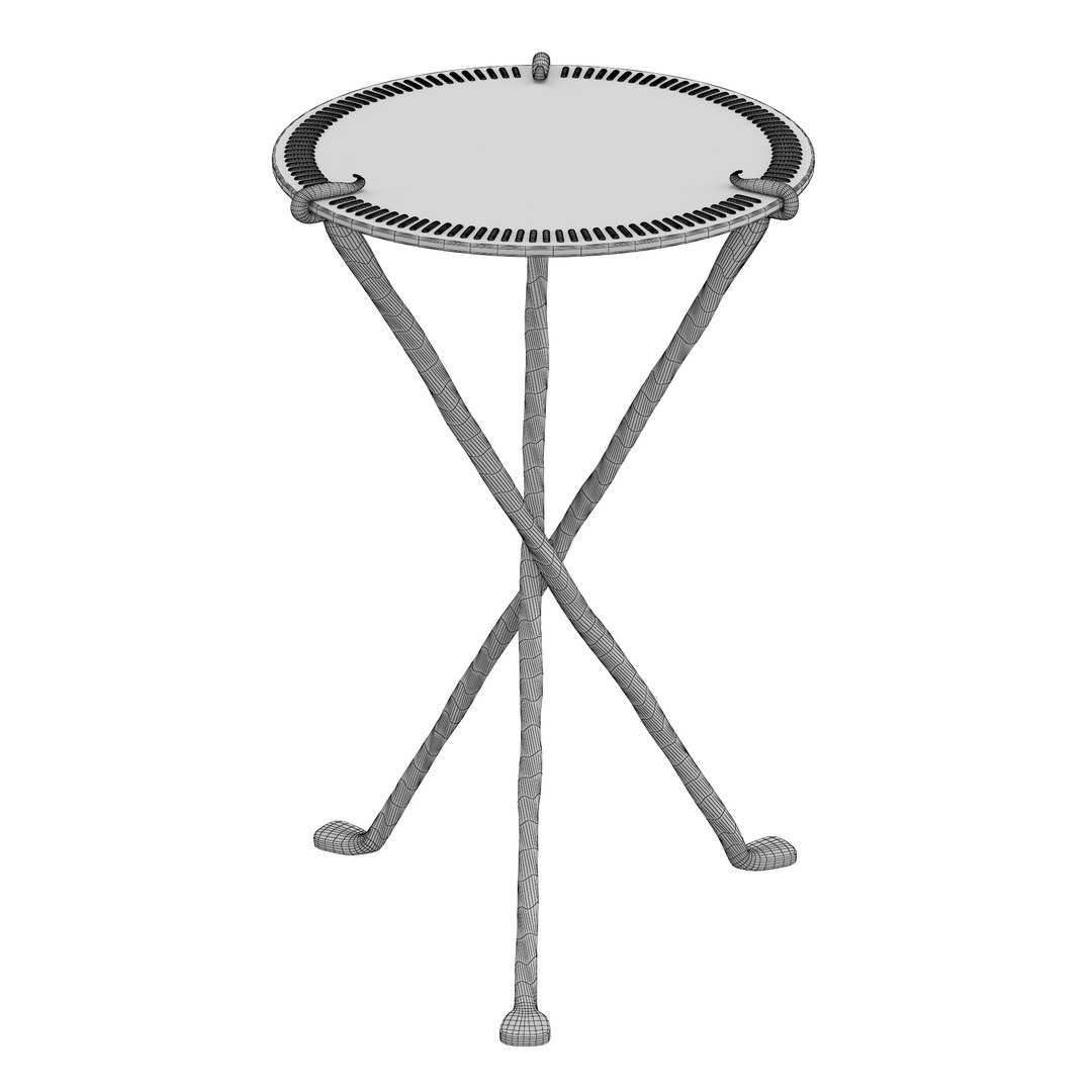 3D GUERIDON COMTESSE SIDE TABLE - TurboSquid 2154763