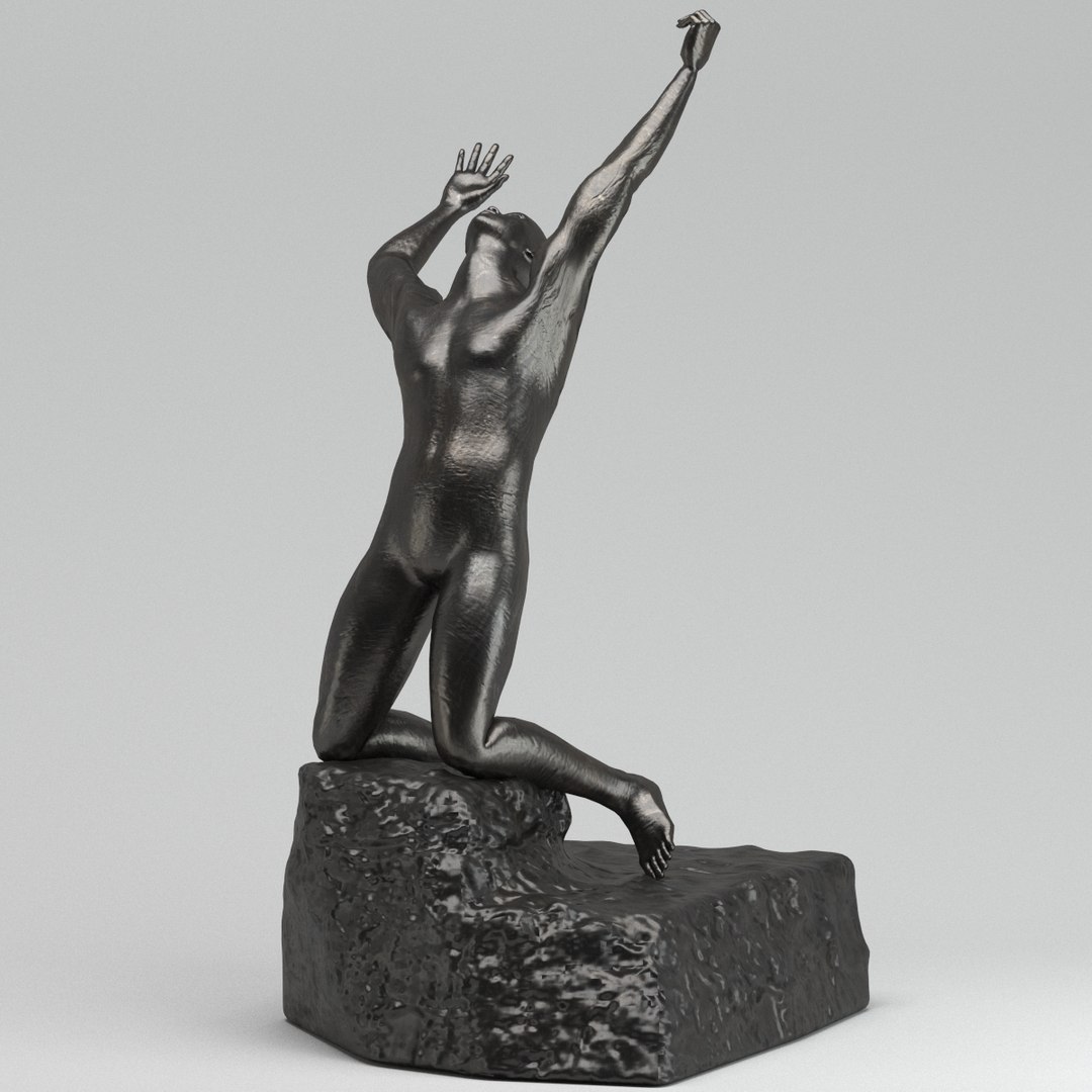 3D Model Auguste Rodin Prodigal Son - TurboSquid 1496132