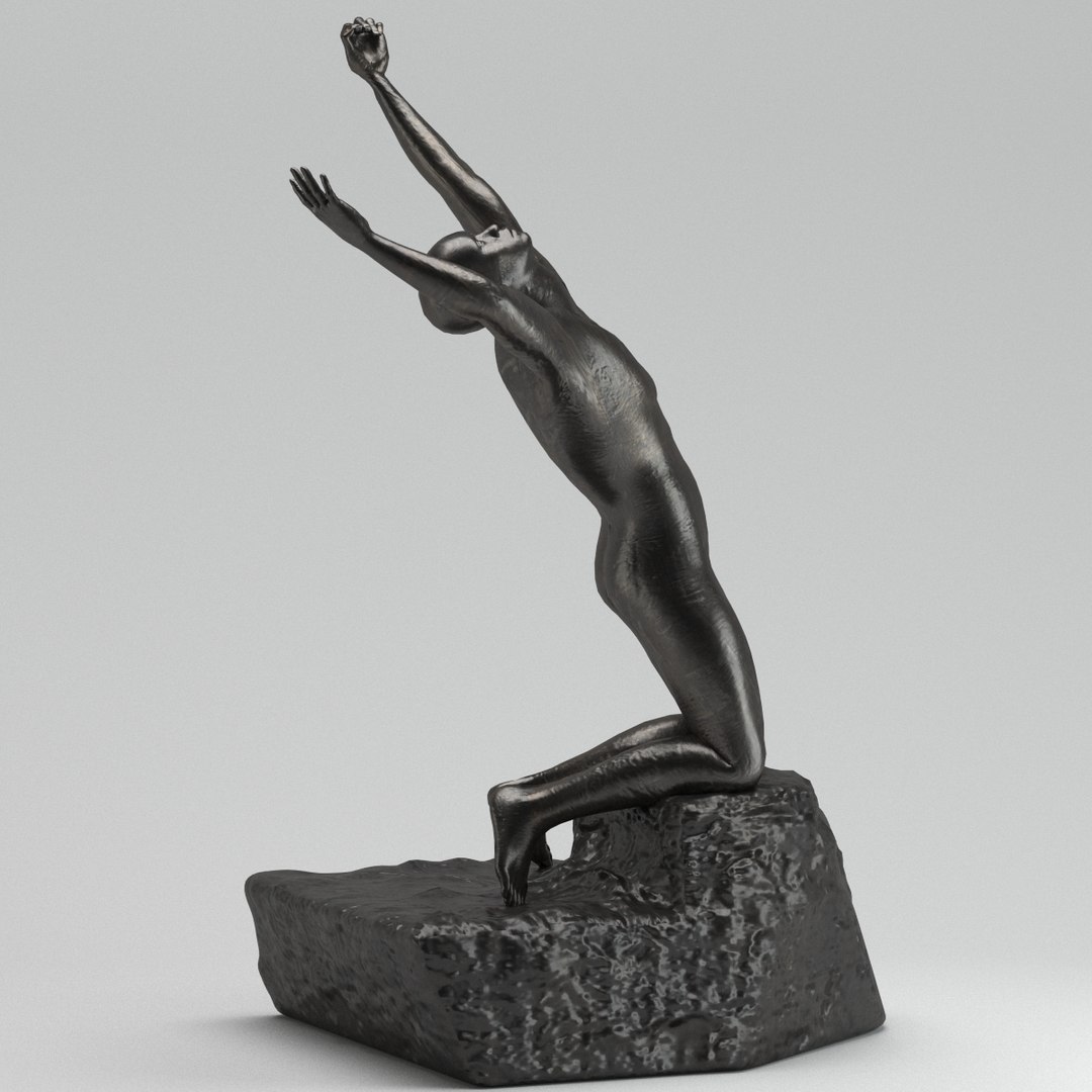 3D Model Auguste Rodin Prodigal Son - TurboSquid 1496132