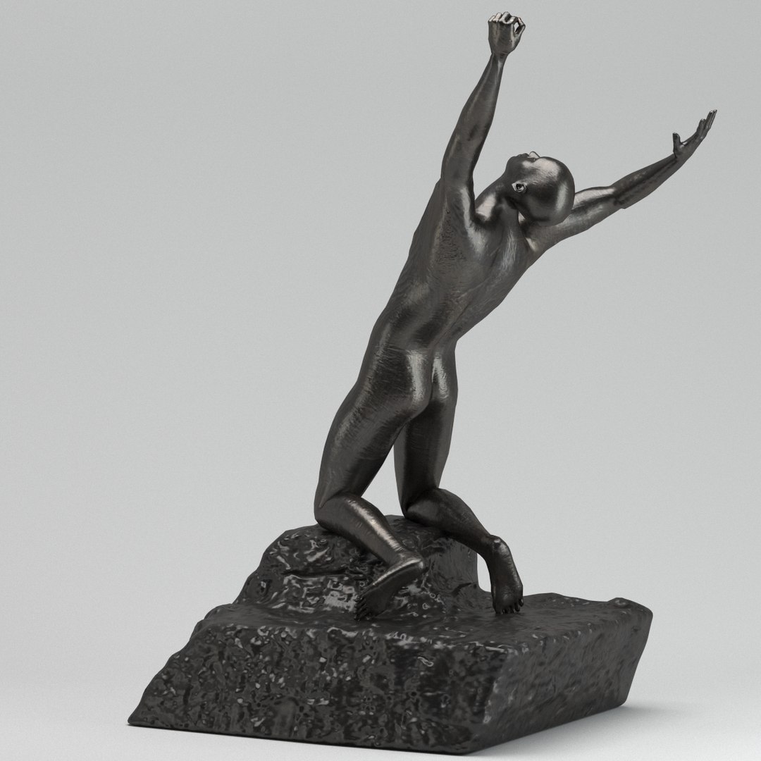 3D Model Auguste Rodin Prodigal Son - TurboSquid 1496132